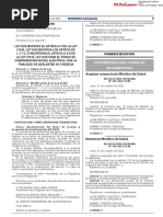 Decreto Supremo N.º 042-2025-PCM | PDF | Turismo | Perú