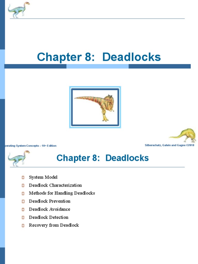 ch08v3 Deadlock | PDF | Process (Computing) | Operating System