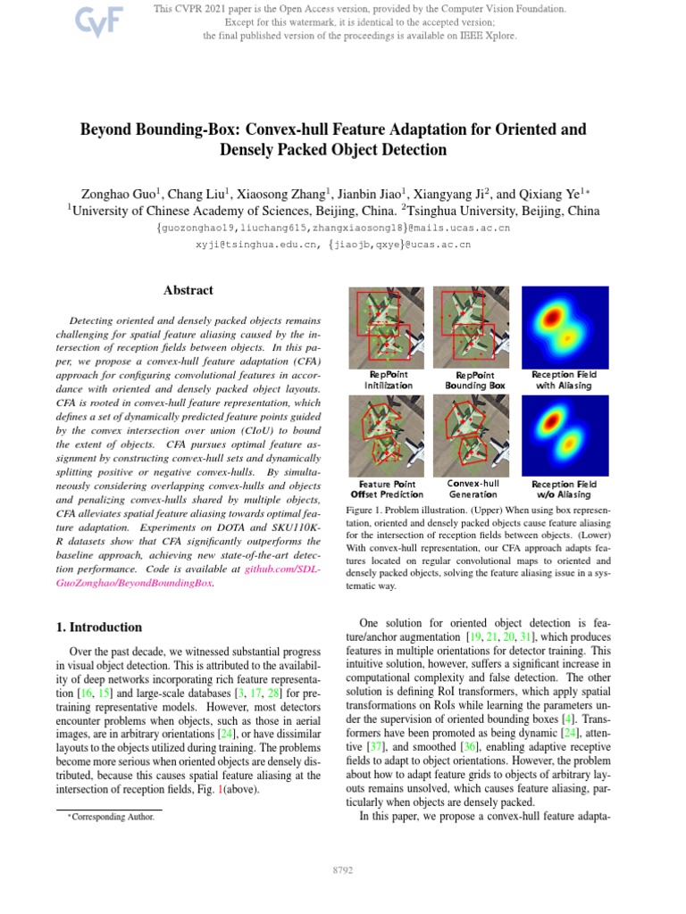 Guo Beyond Bounding Box Convex Hull Feature Adaptation For Oriented And Densely Packed Cvpr 2021