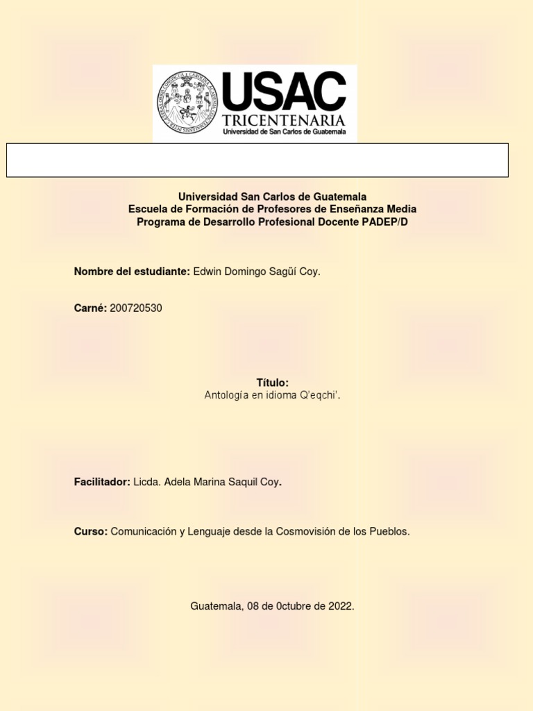 08-9 Evaluación Final. Edwin Domingo Sagüí Coy | PDF | Método de enseñanza | Cognición