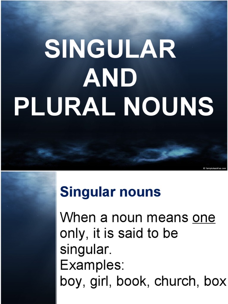 EFL UNITEC LEVEL1 UNIT 2 Singular and Plural Nouns | PDF | Plural ...