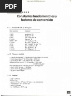 Factores de Conversión | PDF
