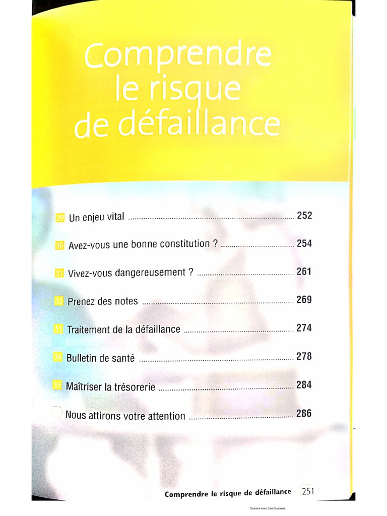 Comprendre Le Risque de Défaillance | PDF