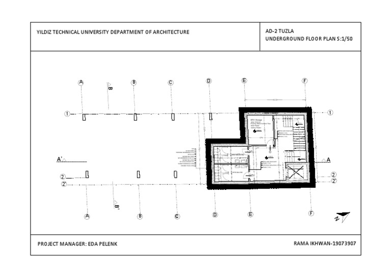 Underground Plan | PDF | Building Technology | Environmental Design