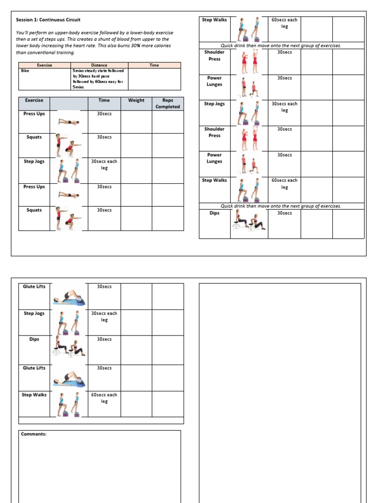 Training Plan | PDF | Recreation | Physical Exercise