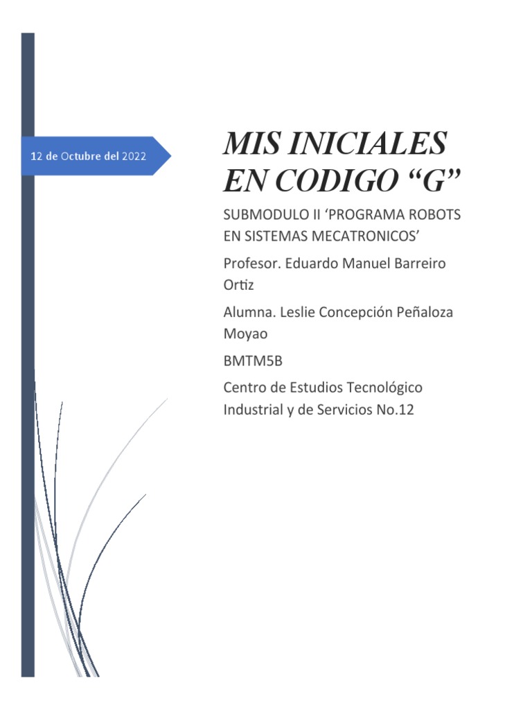 Codigo G | PDF