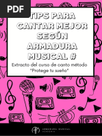 Ejercicio Vocal para Practicar El Canto - 10 Ejercicios Explicados PDF | PDF | Canto | Musicología