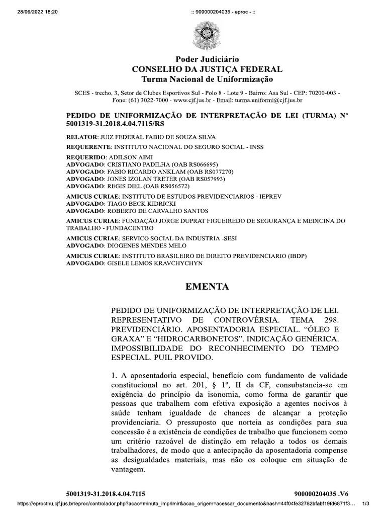Ementa - Hidrocarbonetos | PDF