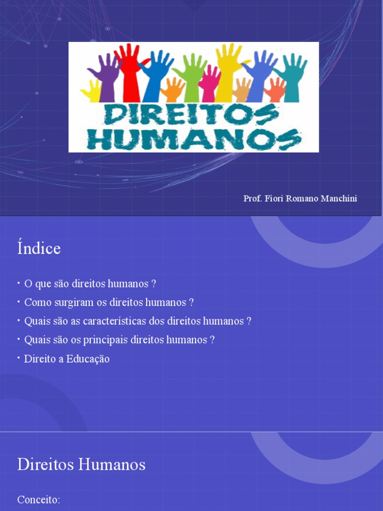 Direitos Humanos | PDF | Direitos Humanos | Humano