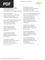 Letra Musica Daniel - Mara Lima | PDF