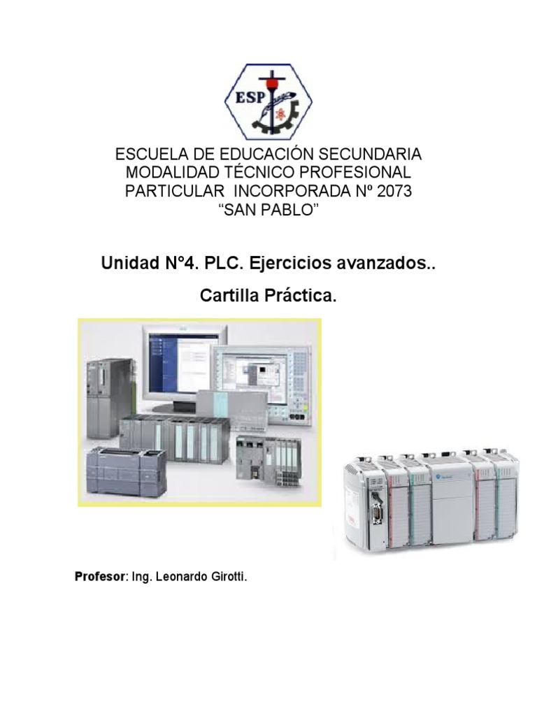 Unidad N4 - Practica PLC Avanzado | PDF | Bienes manufacturados