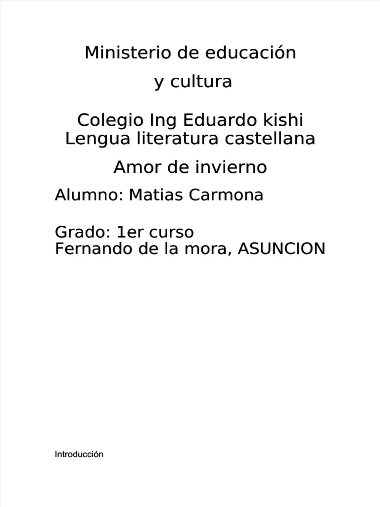 PDF Amor de Invierno - Compress | PDF
