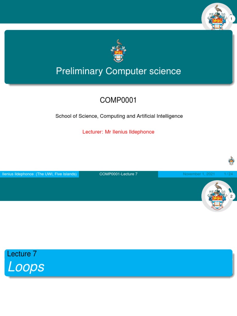 Lecture 7 Download Free Pdf Control Flow Prime Number 