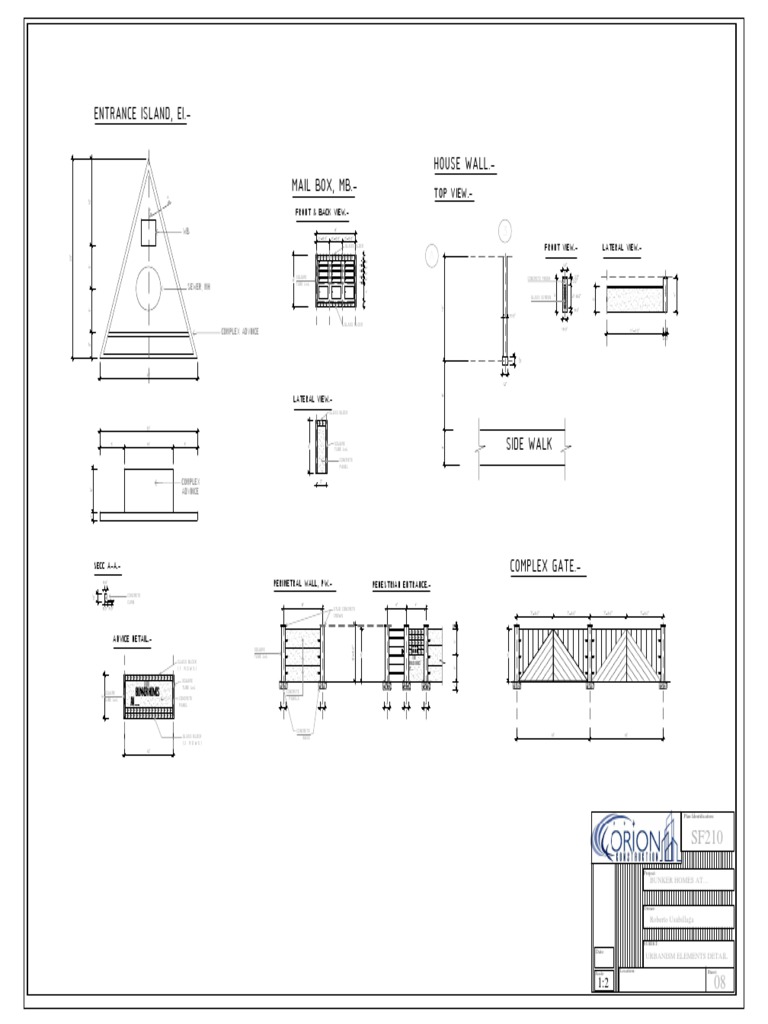 Plano Towhouse-Ga208 | PDF | Buildings And Structures | Queensland ...