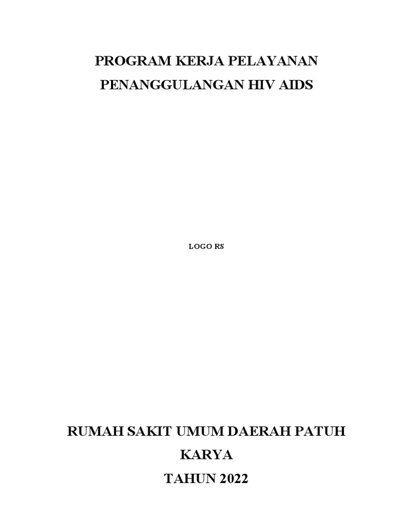 Program Kerja Pelayanan | PDF