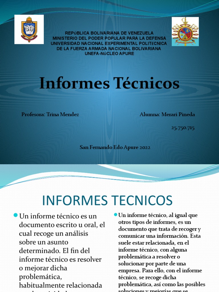 Guía sobre Informes Técnicos | PDF | Planificación | Business