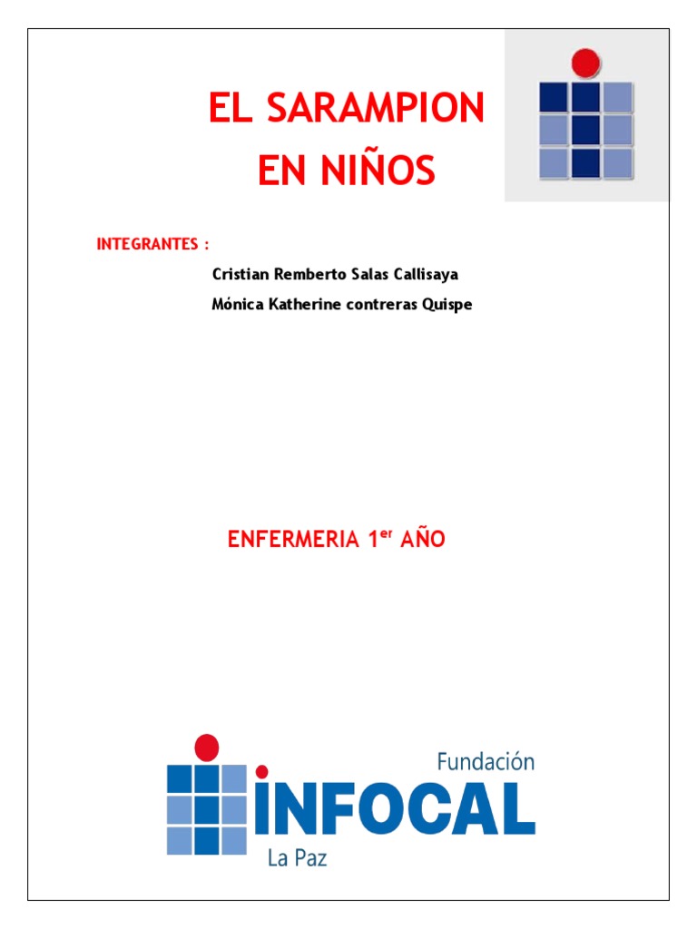 Información sobre el sarampión en niños | PDF | Sarampión | Vacunas