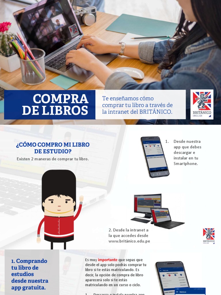 Cómo comprar libros en el Británico | PDF | Aplicación movil | Informática