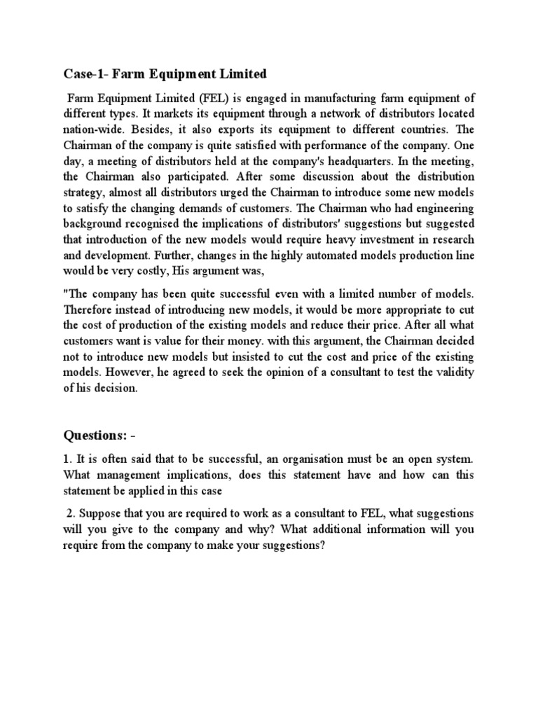 Case Studies 1 | PDF | The Coca Cola Company | Employment