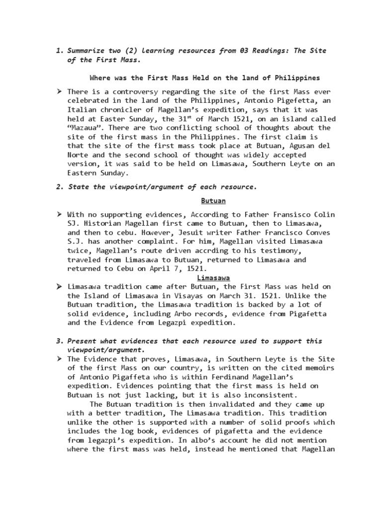 Site of The First Mass | PDF | Age Of Discovery | Exploration