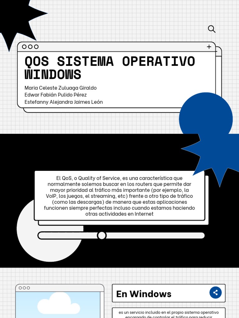 Qos Sistema Operativo Windows y Linux | PDF | Calidad de servicio | Red ...