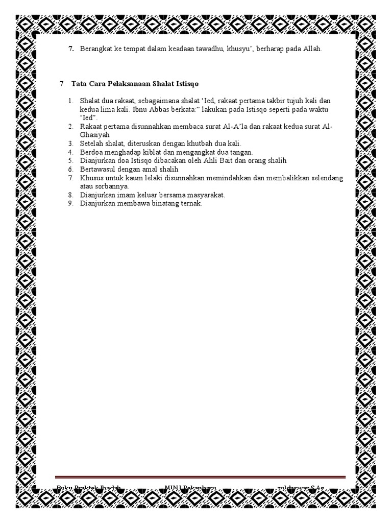 Buku Praktek Ibadah 4sem2 | PDF