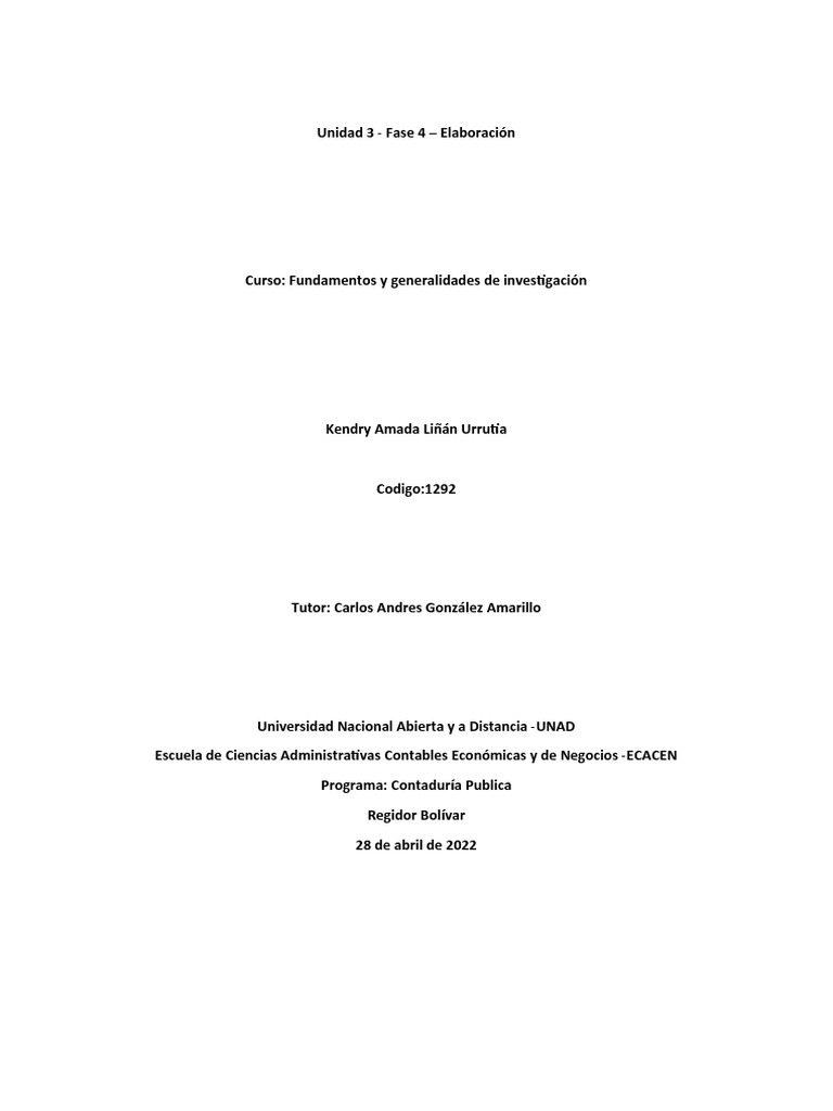 Matriz 3 - Enfoques metodológicos Fase 4 | PDF | Investigación cuantitativa | Método científico