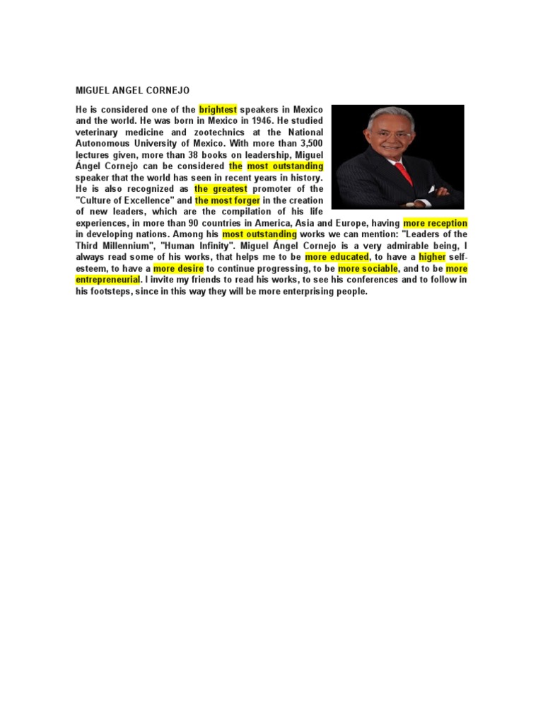 Miguel Angel Cornejo | PDF