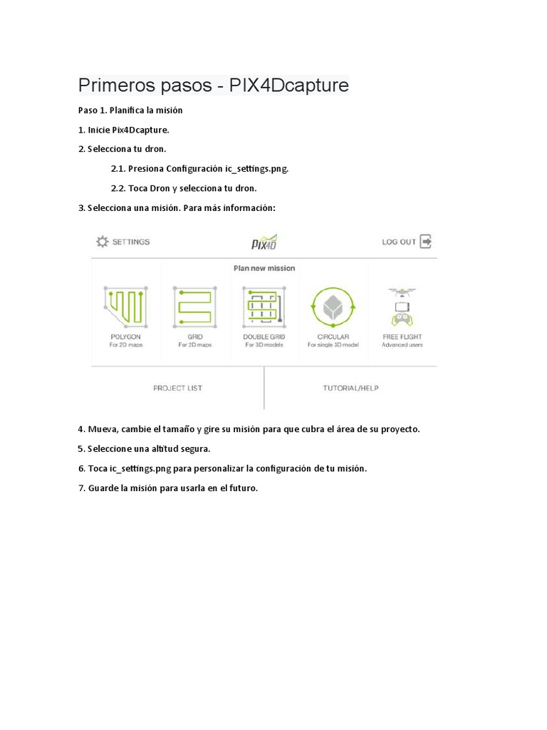 Primeros Pasos PIX4D | PDF