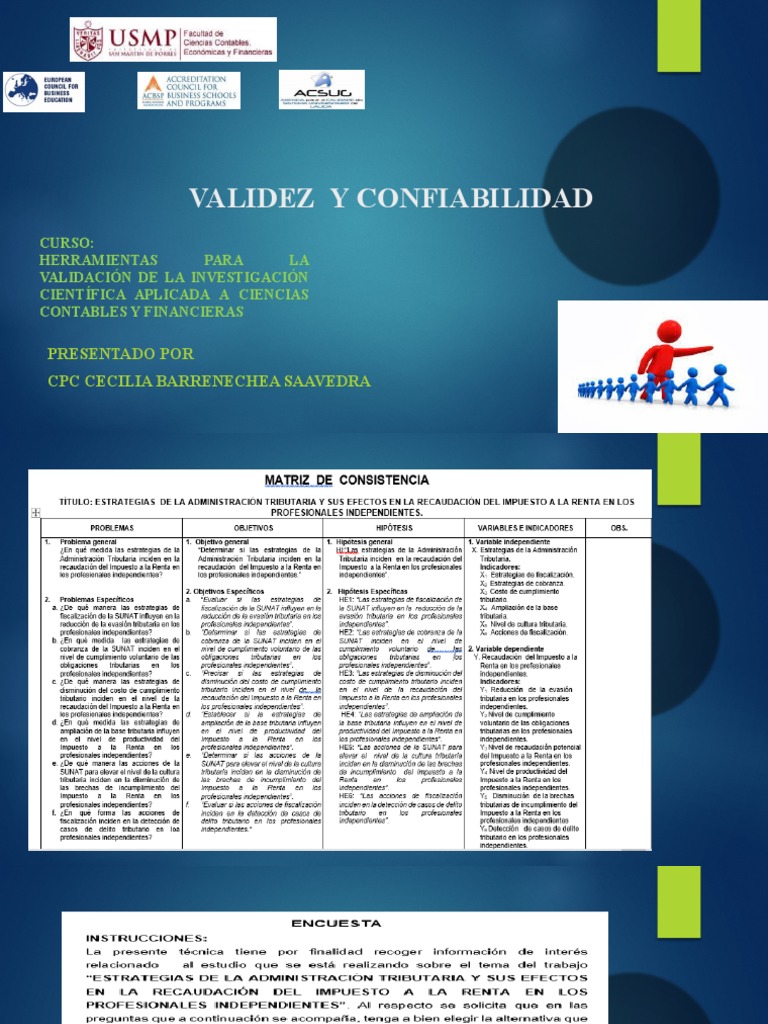Validez y Confiabilidad en Investigación Contable | PDF | Negocios
