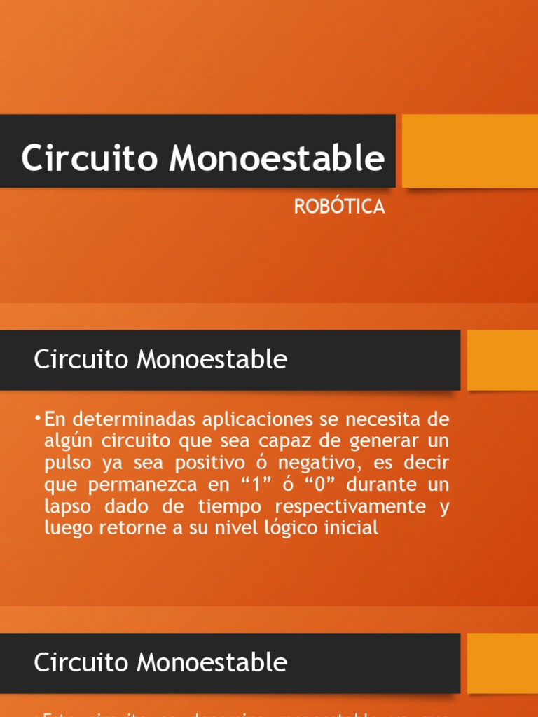 Circuito Monoestable | PDF