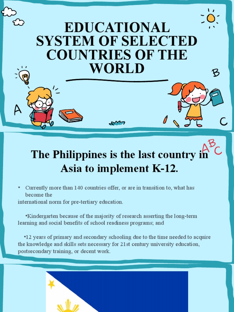 Educational System of The Selected Countries | PDF | Schools | Educational Stages