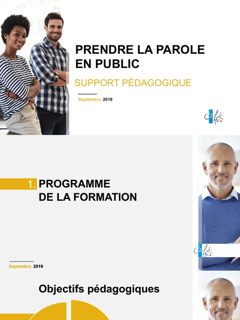 Formation Prise de Parole en Public | PDF | la communication | Stress ...