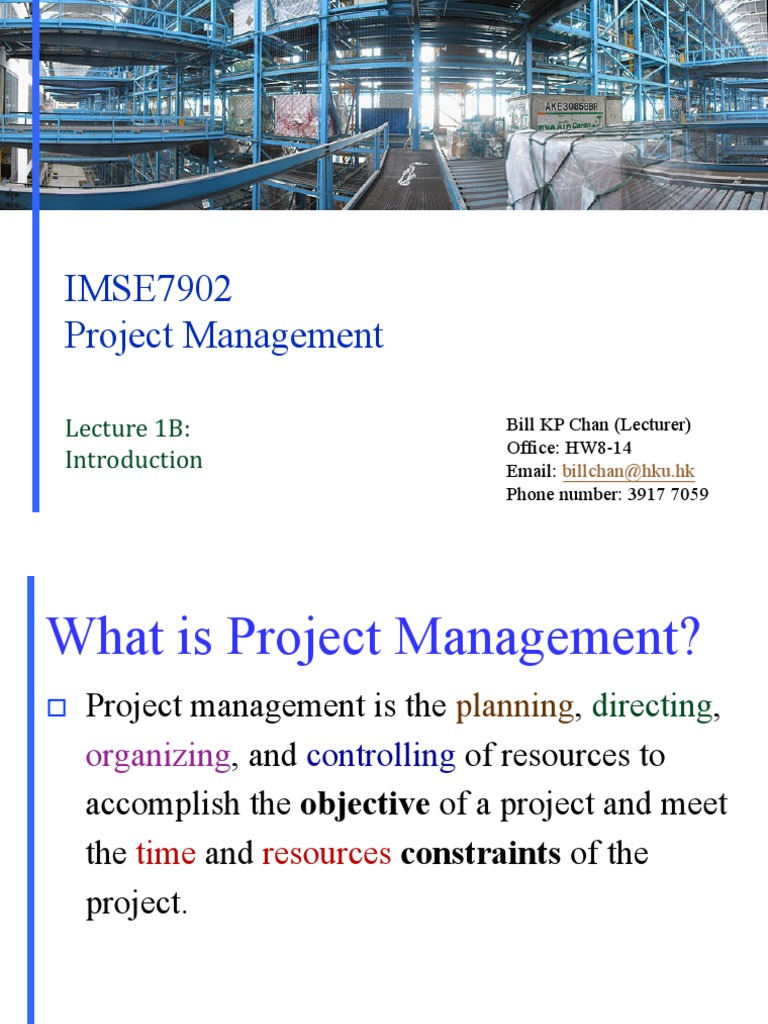 Introduction PDF | PDF | Project Management | Leadership