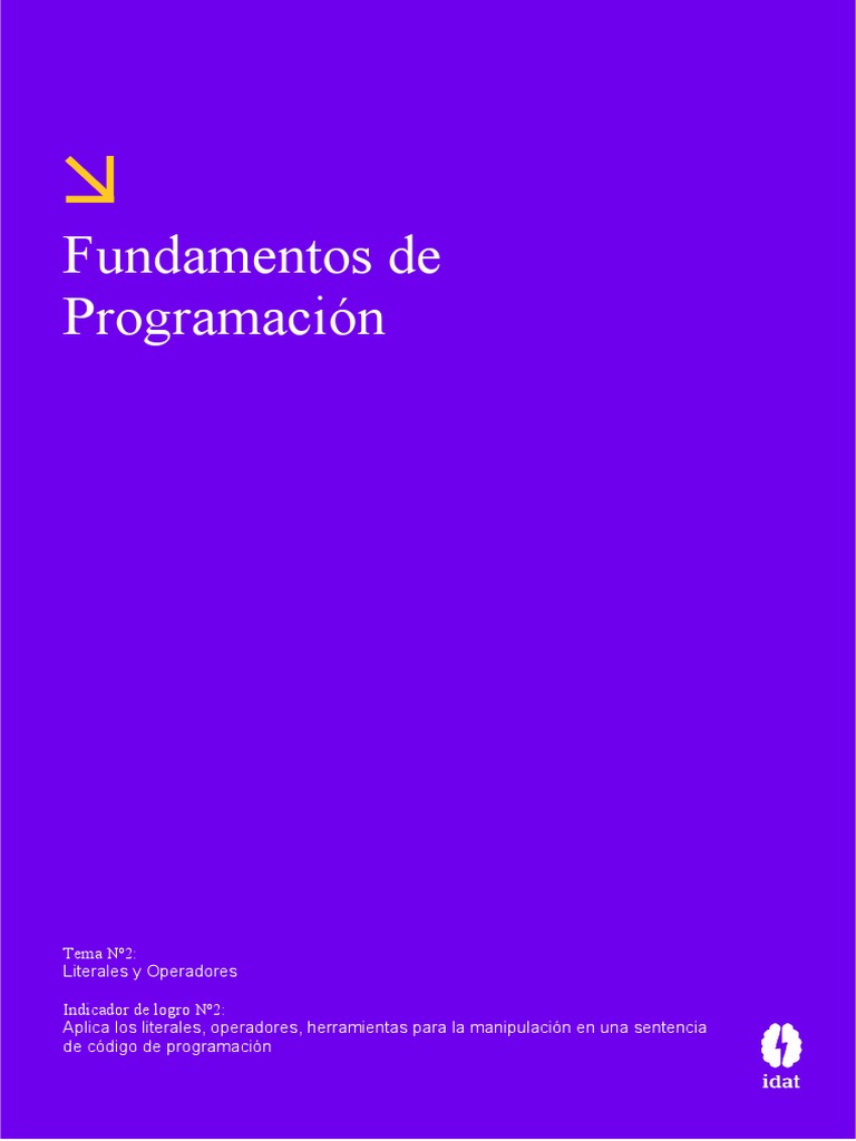 Tema 2 Fundamentos De Programacion Pdf División Matemáticas 4977