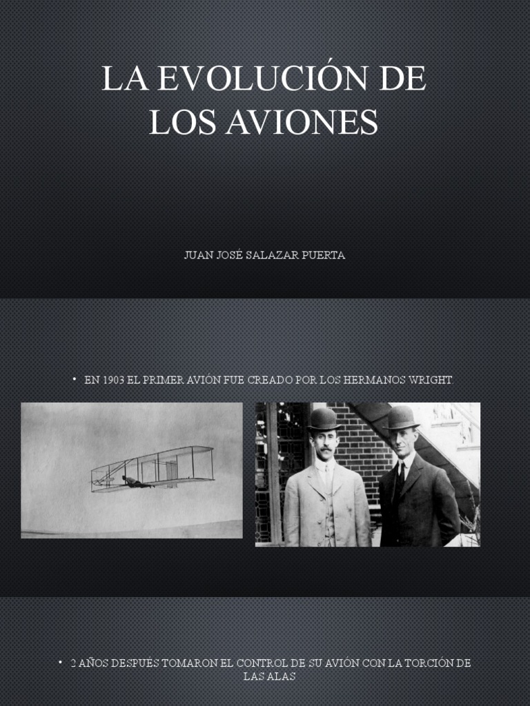 La Evolución de Los Aviones | PDF