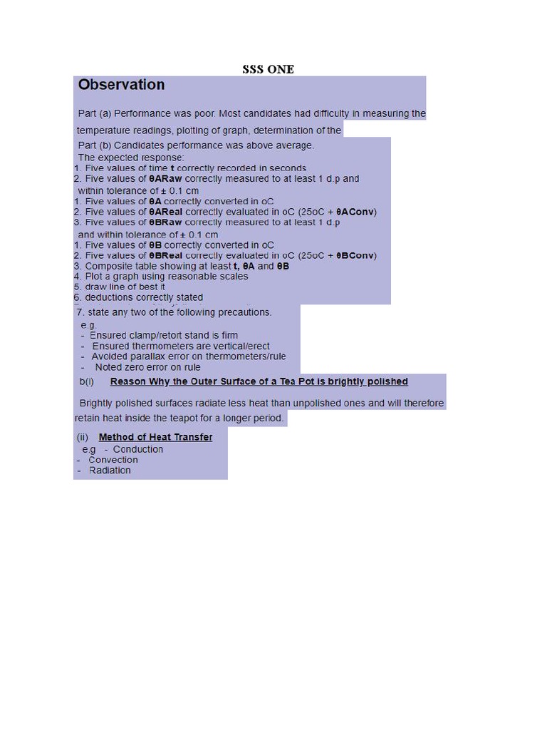 Physics Practical Correction | PDF