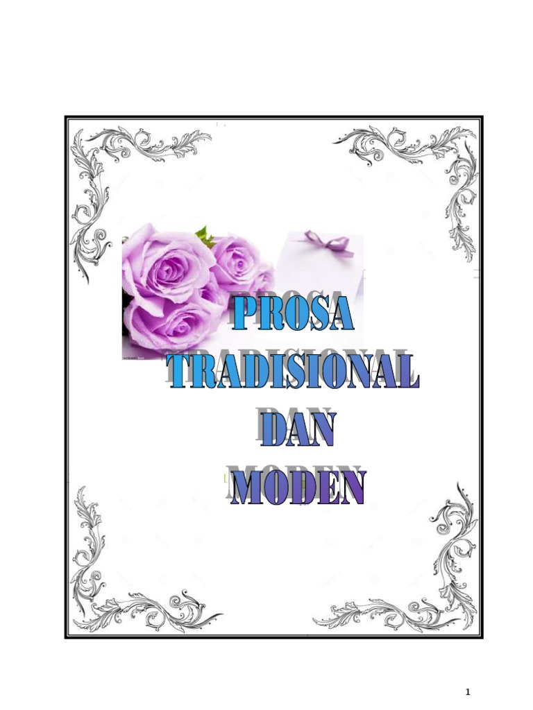 Bahagian B Nota Prosa Tradisional | PDF