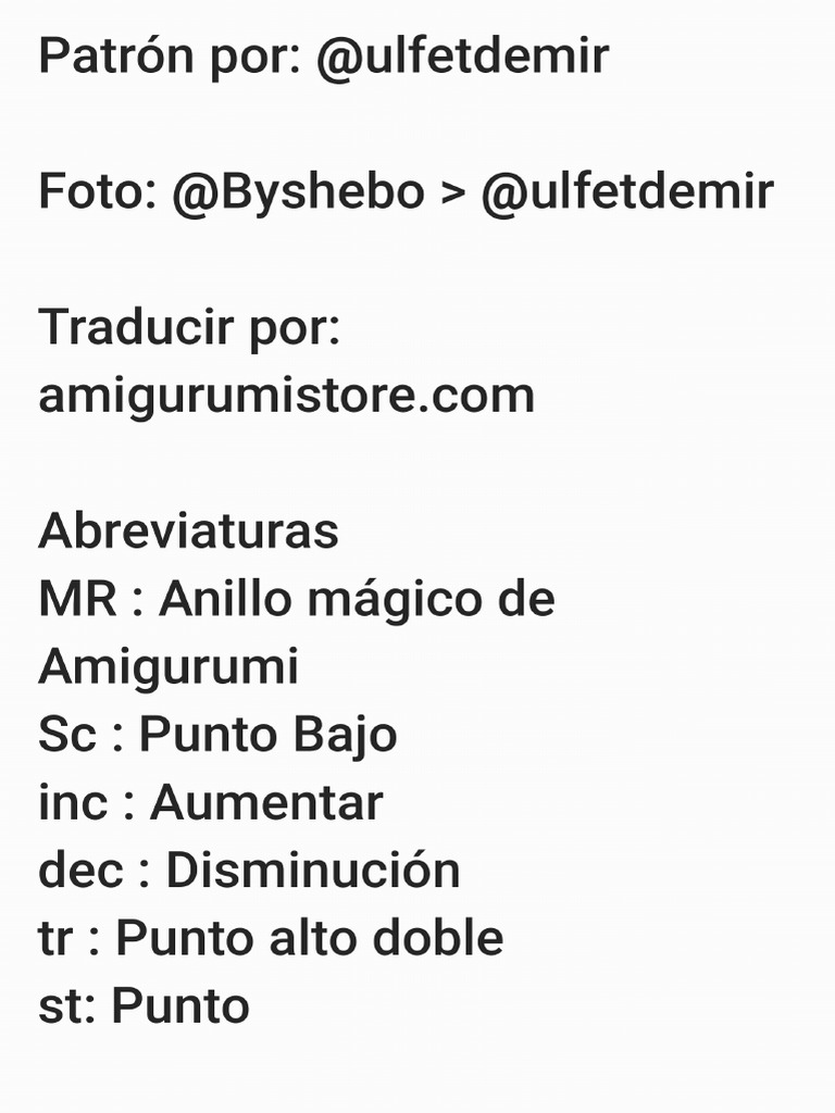 Osito de Overol | PDF