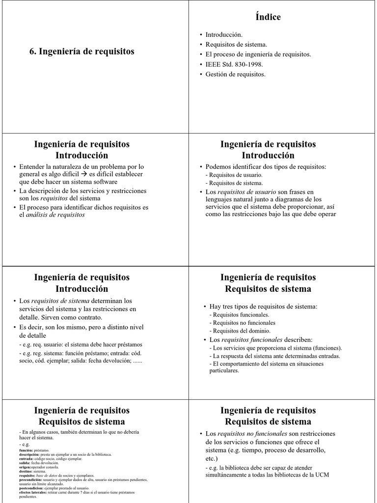 Ingenieria de Requisitos | PDF | Software | Ingeniería
