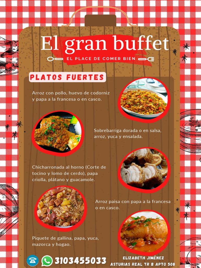 El Gran Buffet | PDF | Salsa | Postres