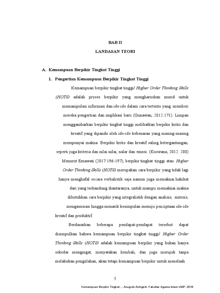 Anugrah Aningsih Bab II | PDF