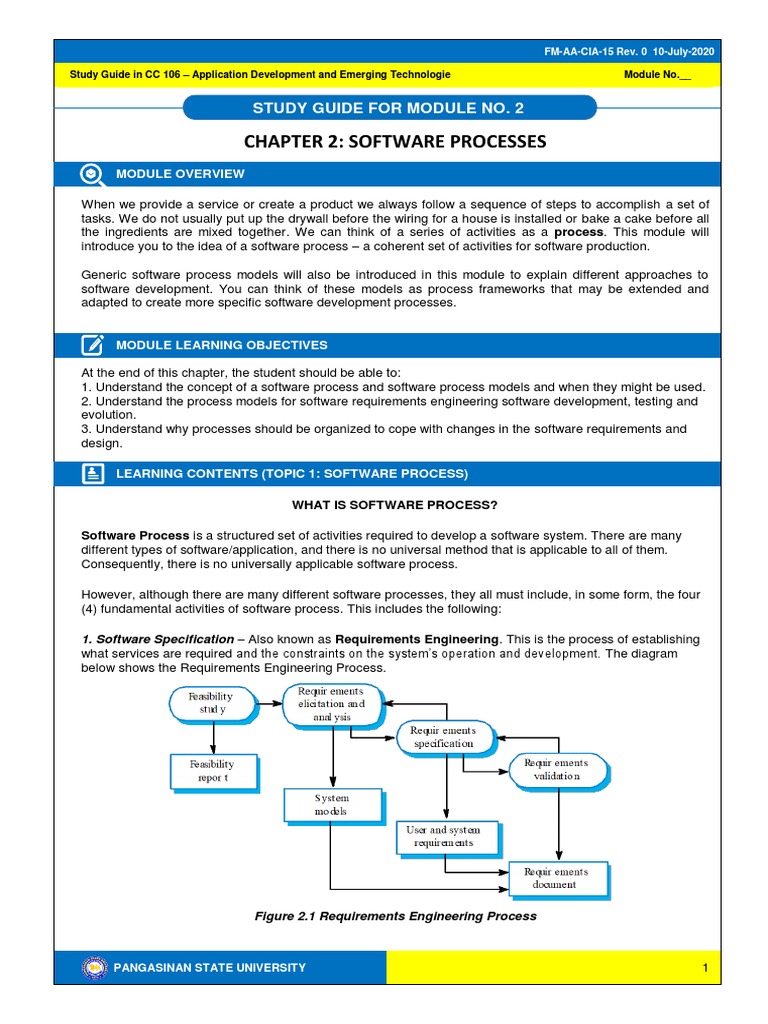 CC106 - SG2 | PDF | Software Development Process | Software Development