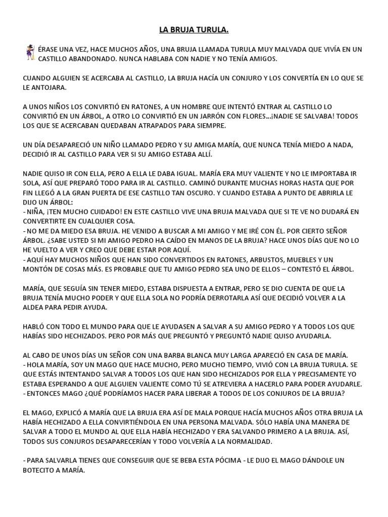 La Bruja Turula | PDF | Arte | Novela negra, policíaca y suspenso