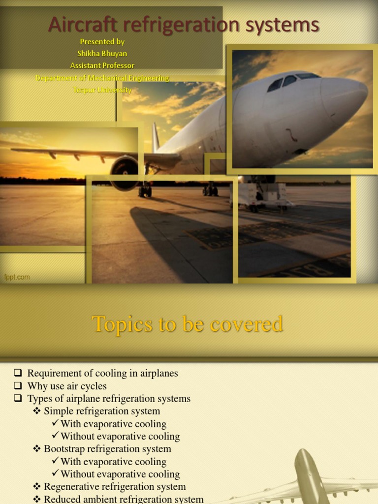 Aircraft Refrigeration Systems Overview | PDF | Refrigeration | Heat