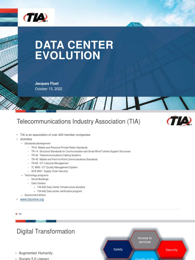 The Evolution of Data Centers and the Rise of Automation | PDF | Data ...