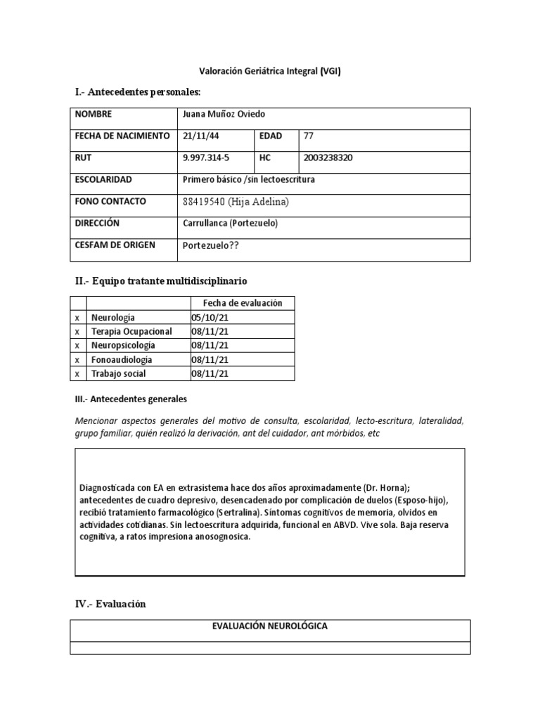 VGI Juana Muñoz | PDF