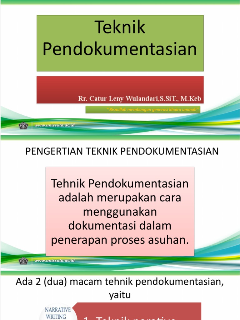 TEKNIK PENDOKUMENTASIAN LENI Oke | PDF