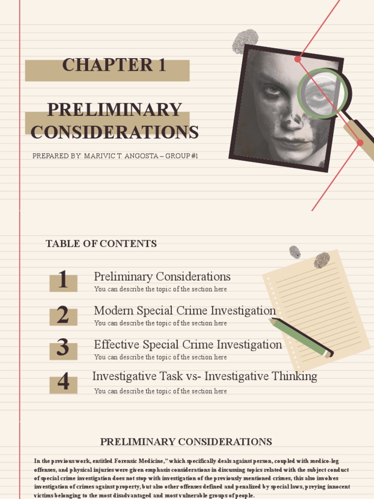 Homicide Scene Investigation | PDF | Forensic Science | Circumstantial ...