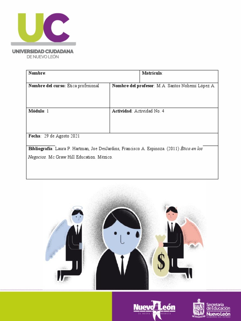 Actividad - 2 - Etica Profesional | PDF | Toma de decisiones